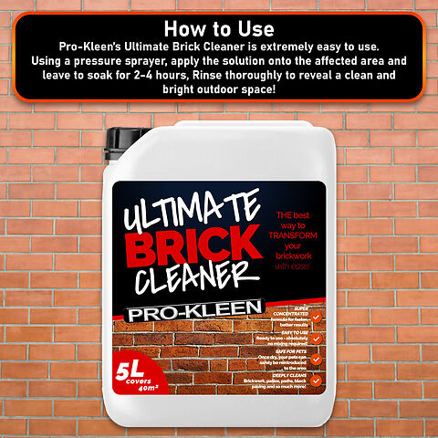 Pro-Kleen Ultimate Brick Work Cleaner 5L - HSD Online