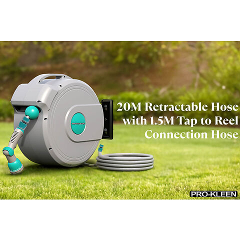 Pro-Kleen Retractable Hose Pipe with Accessories - HSD Online