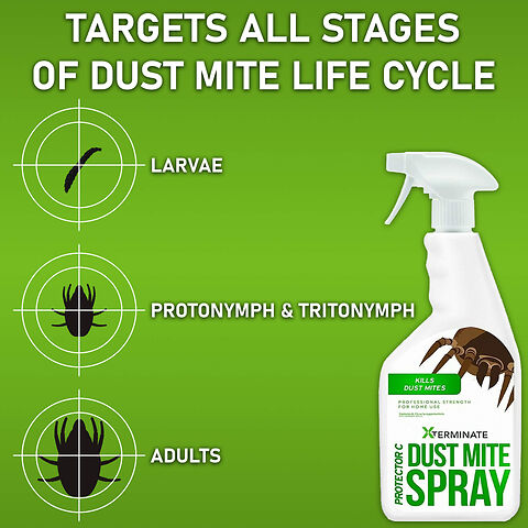 Xterminate Dust Mite Killer Spray - Xterminate Dust Mites - HSD Online