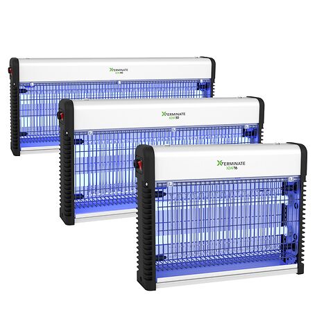 Xterminate XZAP LED Fly Zapper Range - 3 Sizes - HSD Online